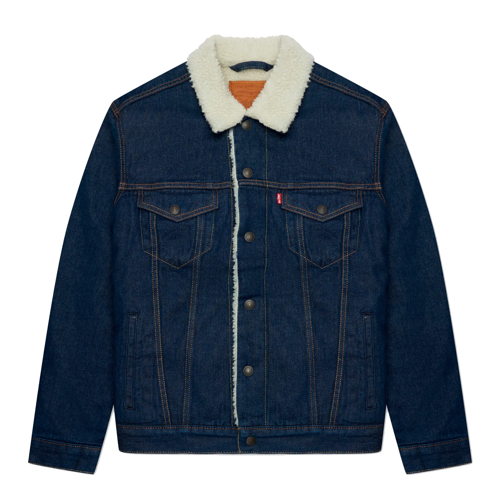 Куртка джинсовая мужская Levi's The Sherpa Type III Trucker Jacket ...